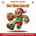 Gingerbread Basketball Png, Christmas Basketball Shirt Design ...
