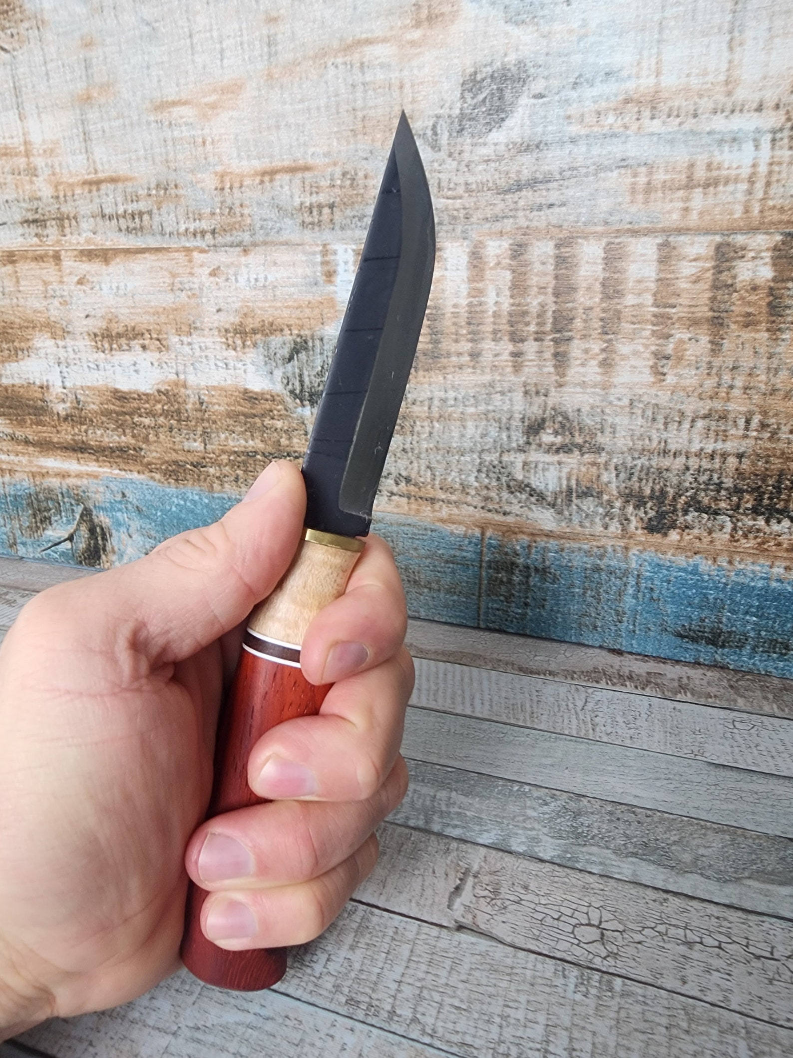 Handmade Pukko Style Knife - Etsy