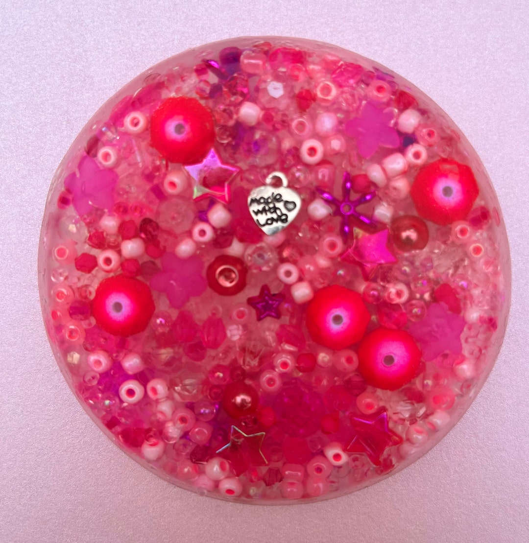 Pink Bead Sensory Pick Pad – Latex-free Silicone, Stress Relief - Etsy UK