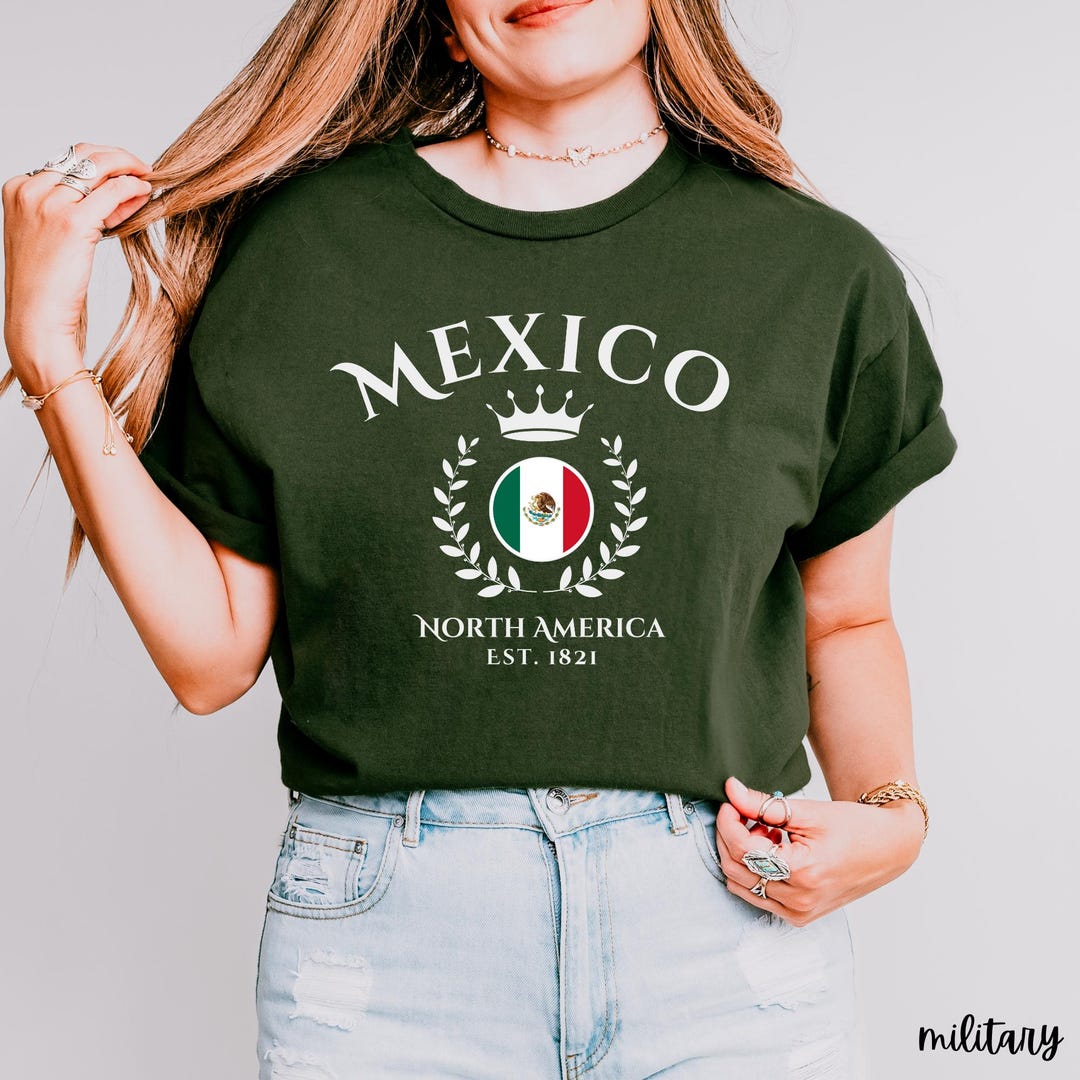 Mexico Country Shirt, Mexican Pride Tee, Mexico Heritage T Shirt ...