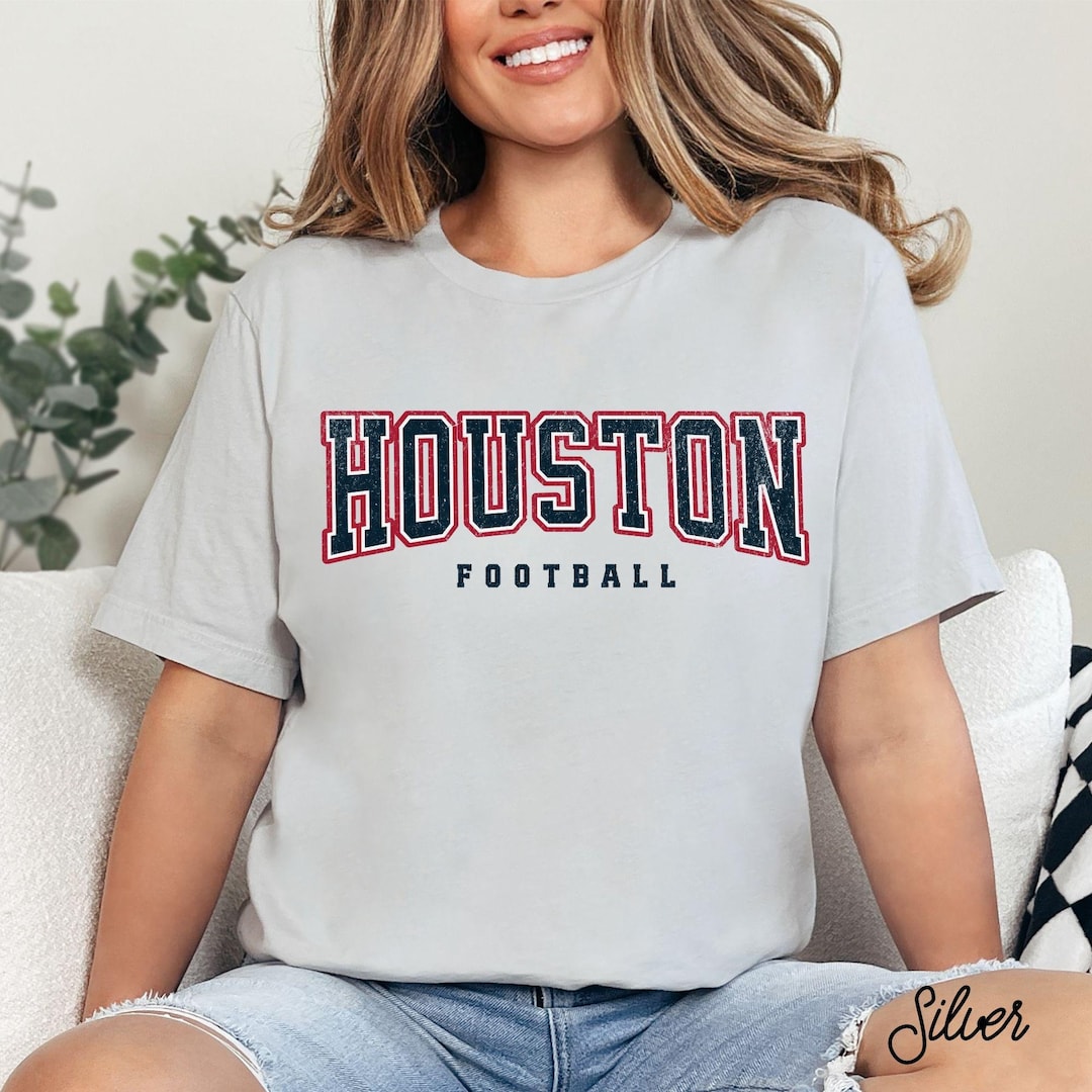 Vintage Texan Football T-shirt | Cute Retro Texan Shirt for Houston ...
