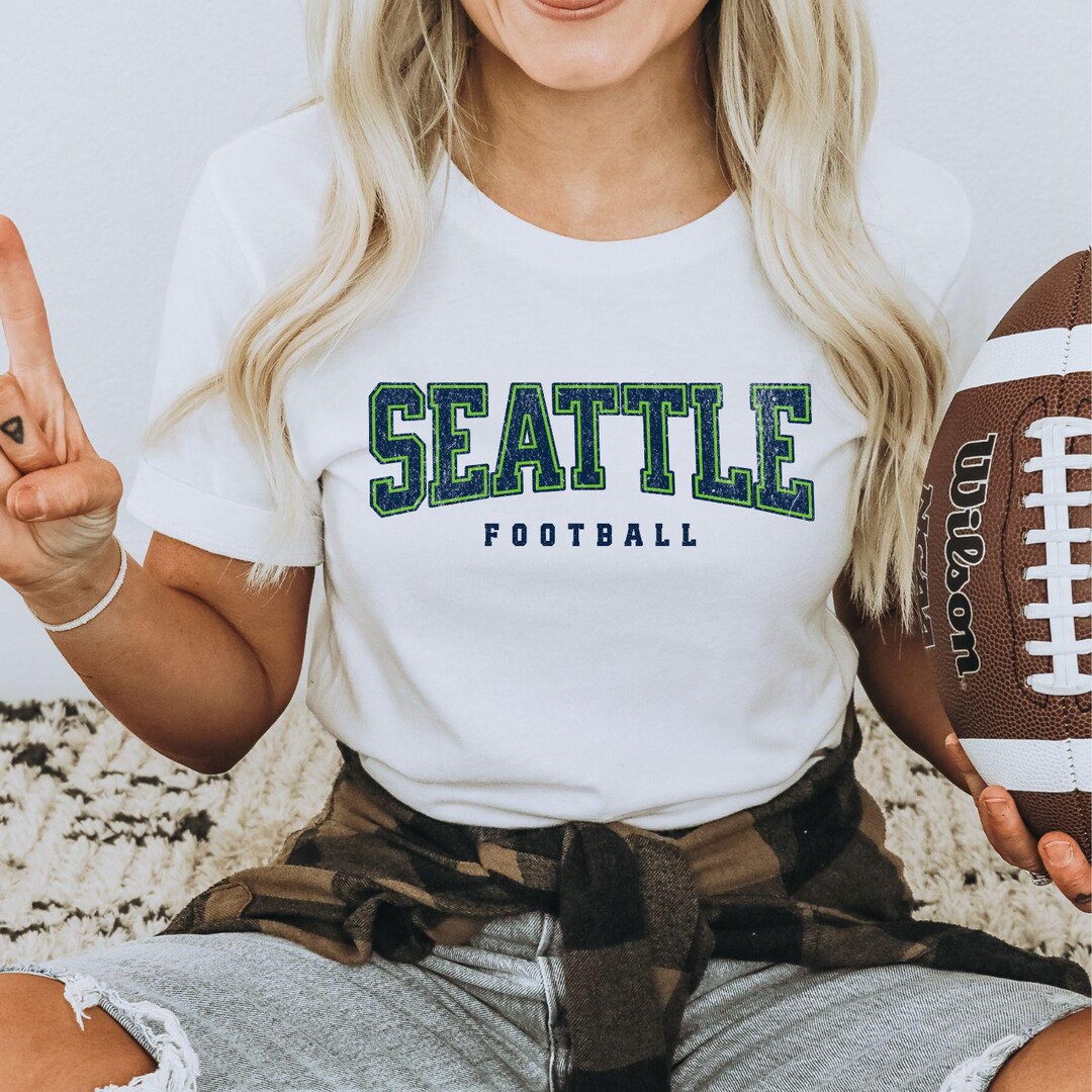Vintage Seahawk Football Shirt | Seahawk Football Fan Apparel | Retro ...