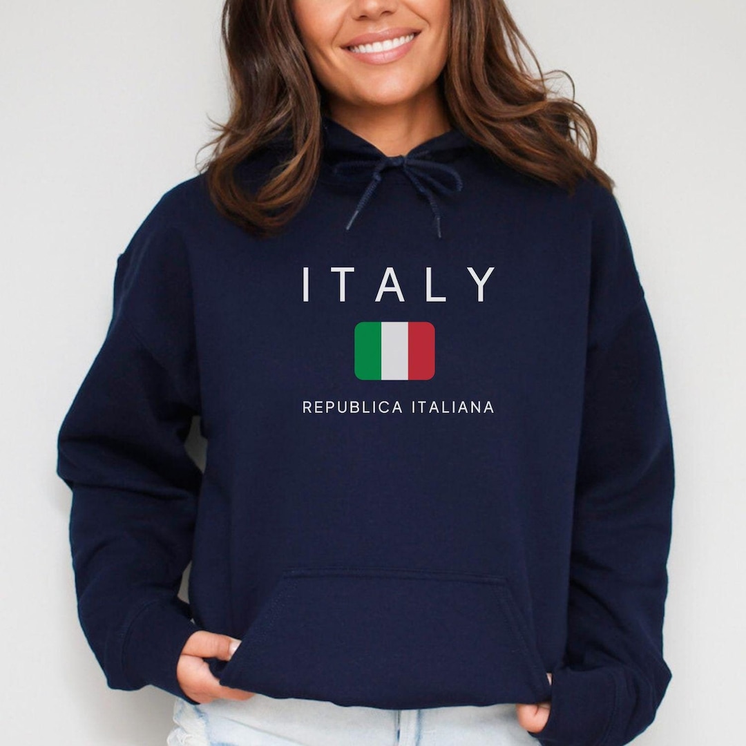 Italy Hooded Sweatshirt, Italian Pride Hoodie | Hoodie for Italy ...