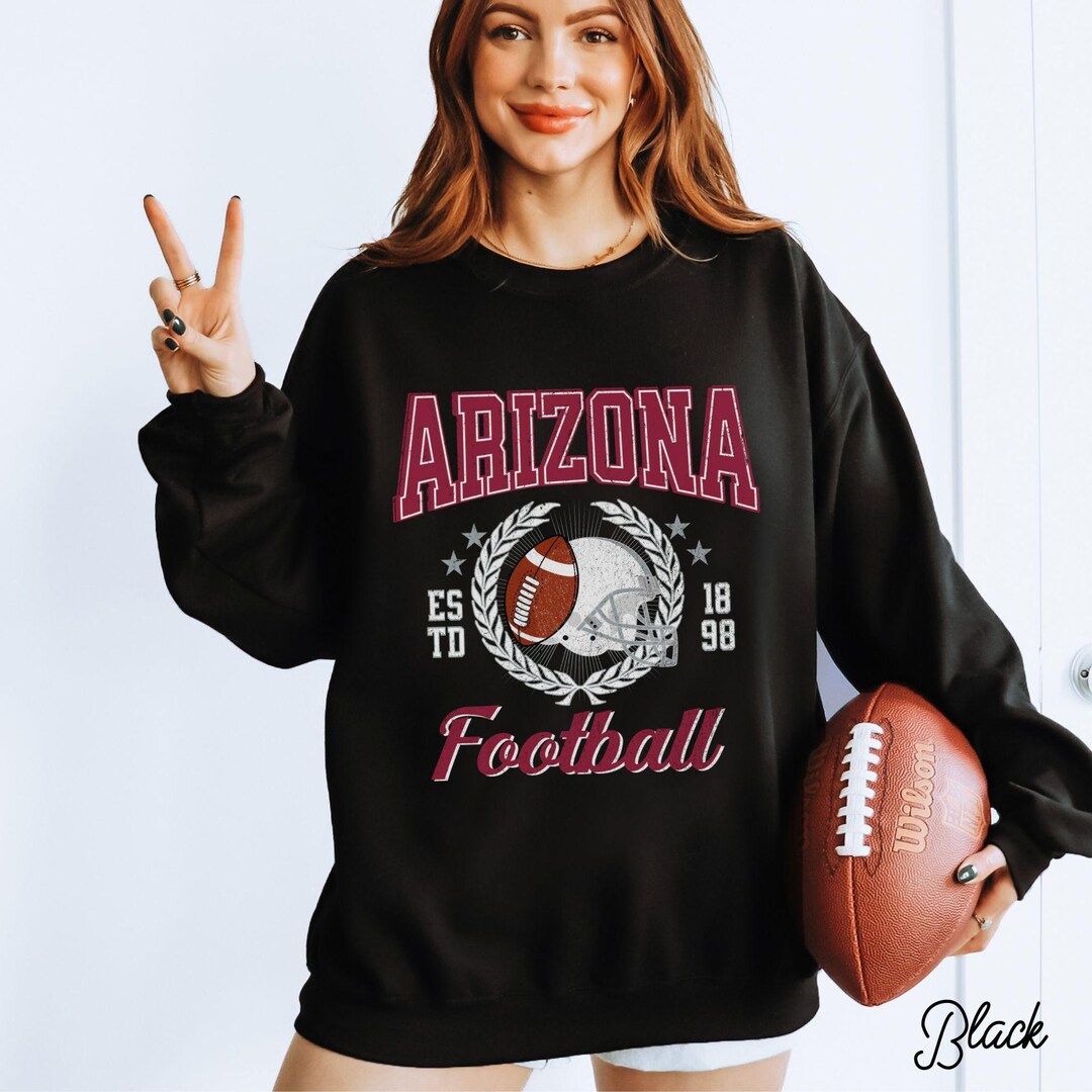 Vintage Arizona Football Sweatshirt | Football Cardinal Sweatshirt for ...