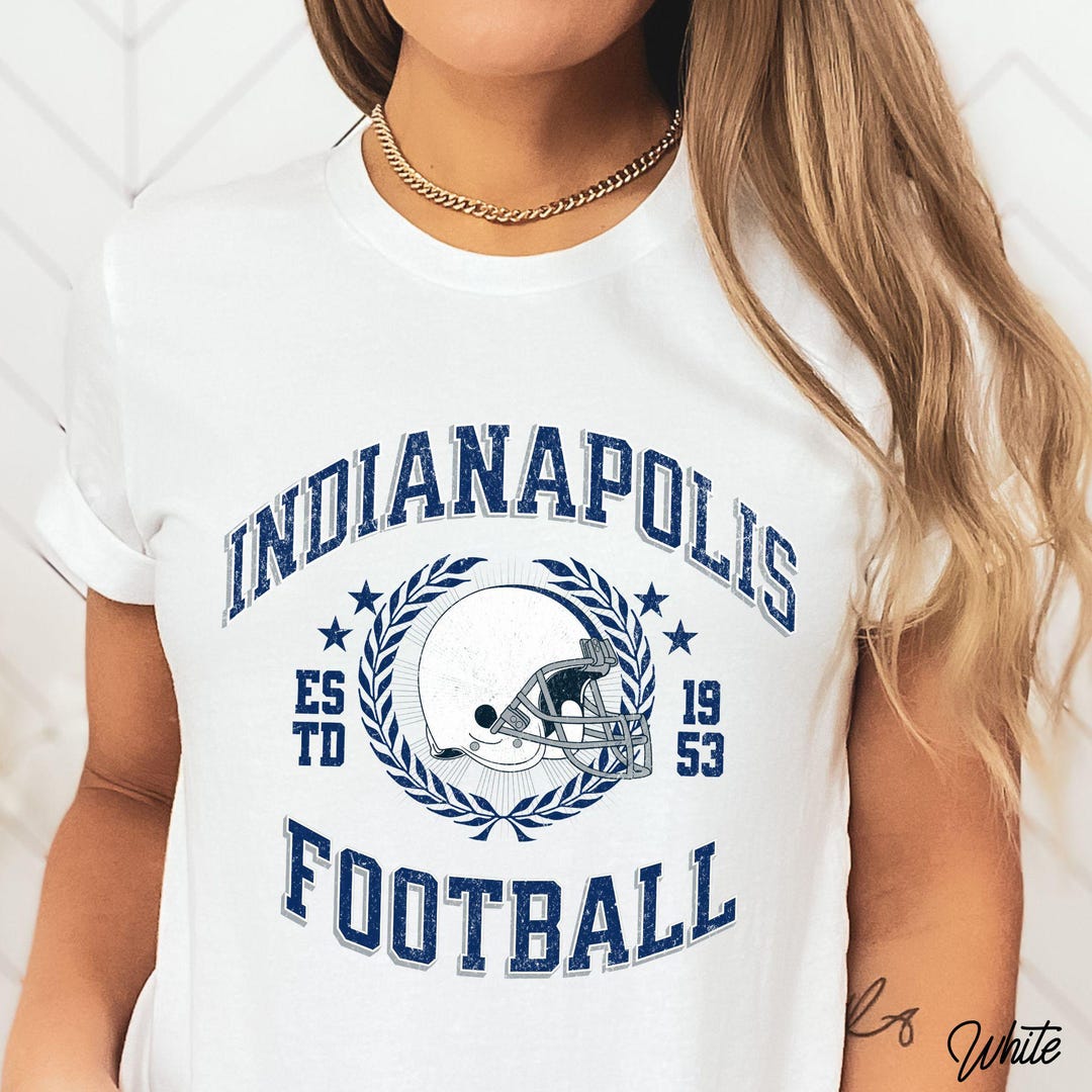 Colt Football Shirt | Vintage Indianapolis Football Shirt | Sunday ...