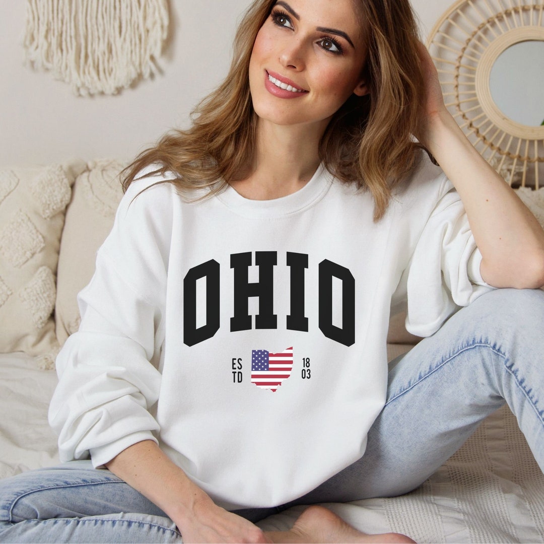 Ohio State Crewneck Sweatshirt Sweatshirt for Ohio State - Etsy