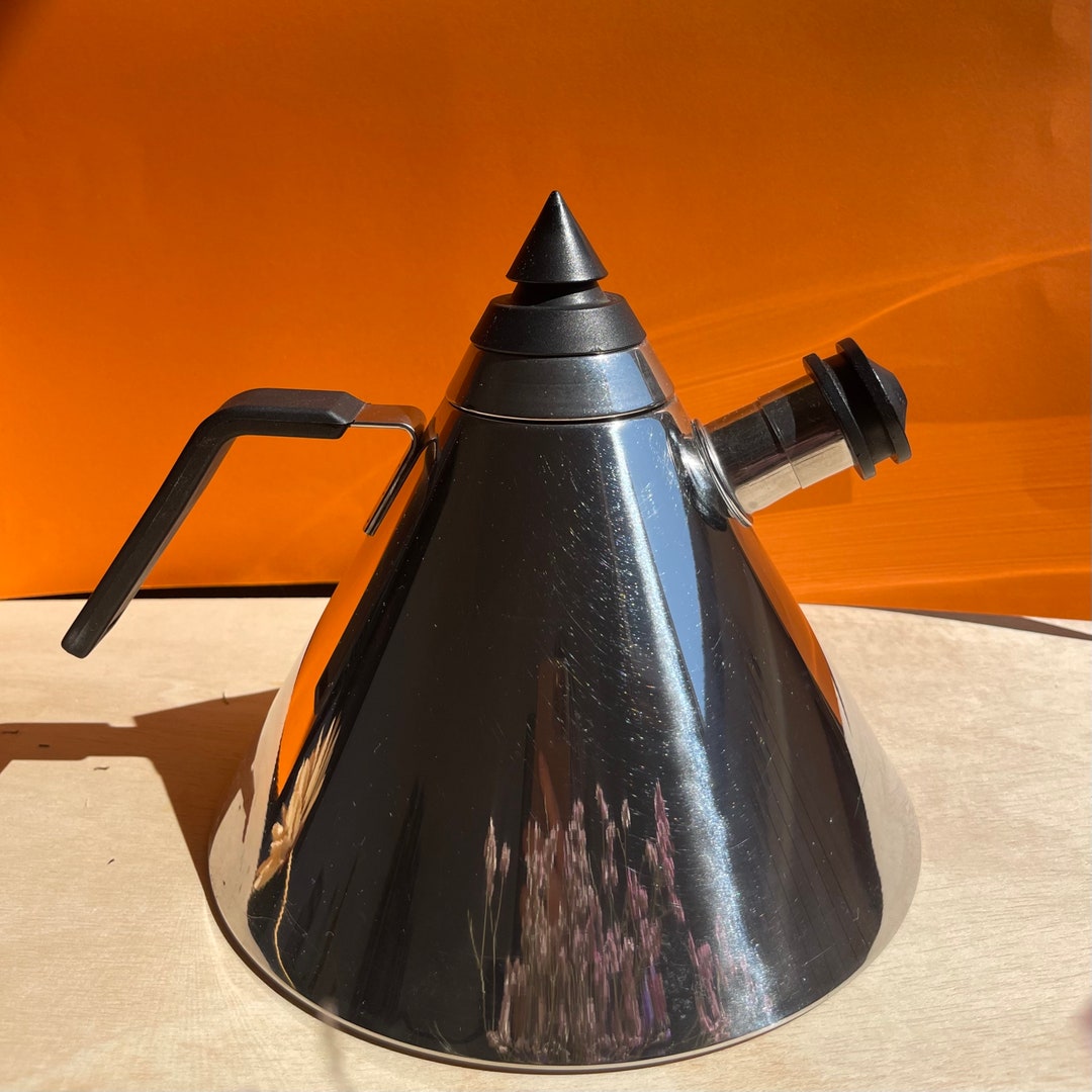Postmodern Kettle Italy 1990. Stainless Steel. - Etsy