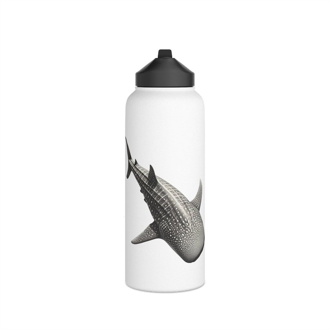 Ocean Collection: Whale Shark Stainless Steel Water Bottle - Etsy