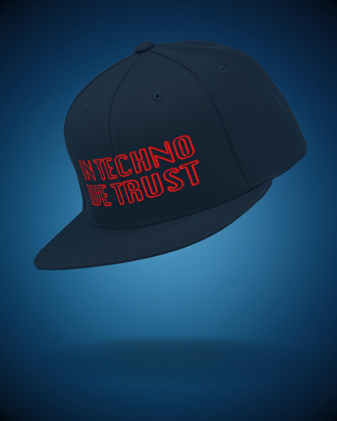 Techno DJ Hat | in Techno We Trust Snapback Cap - Etsy