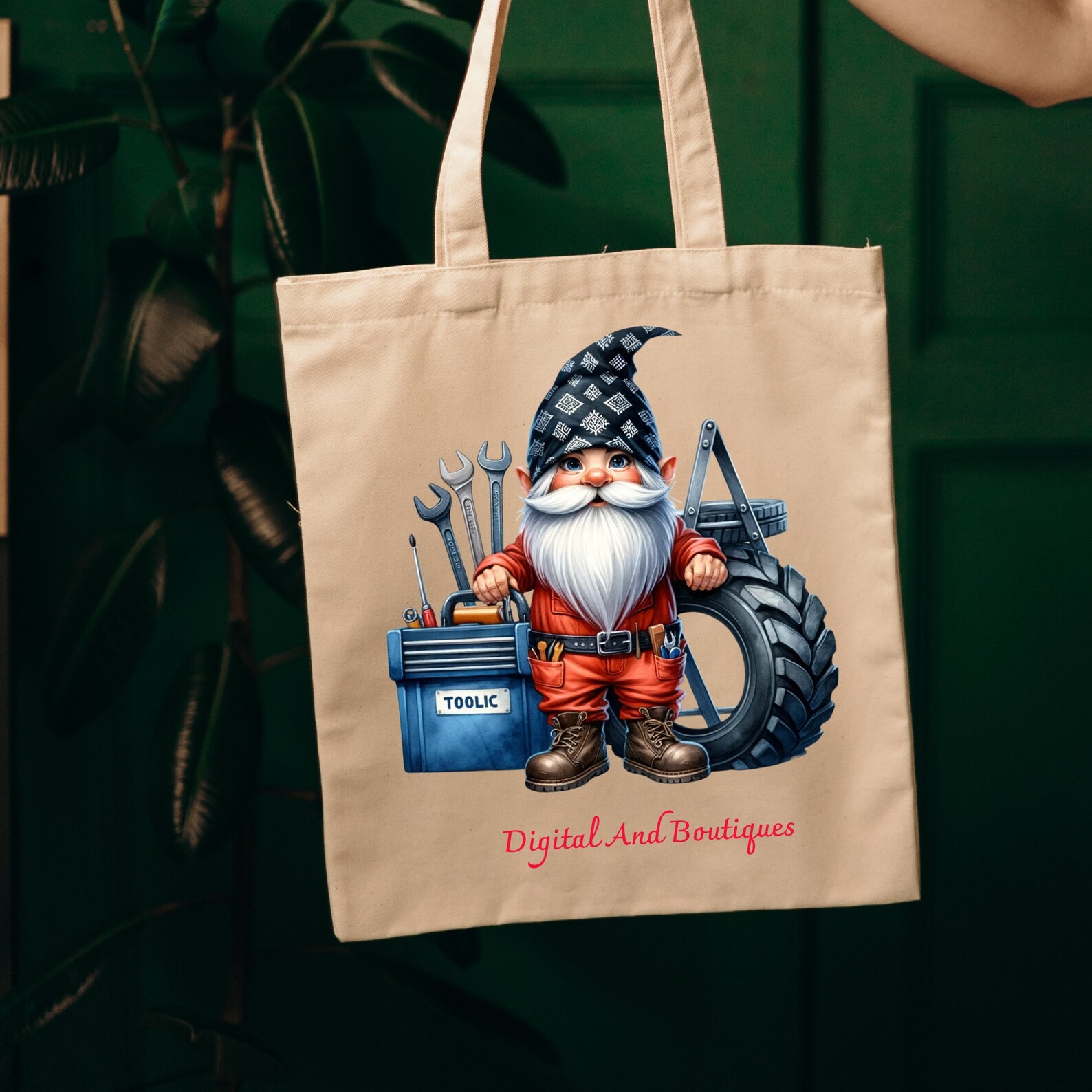 Mechanic Gnome Clipart, Gnome Repairman PNG, Workshop Gnome Designs ...