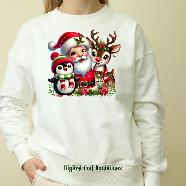 Winter Penguin Clipart PNG, Christmas Penguin Clipart, Christmas Decor ...