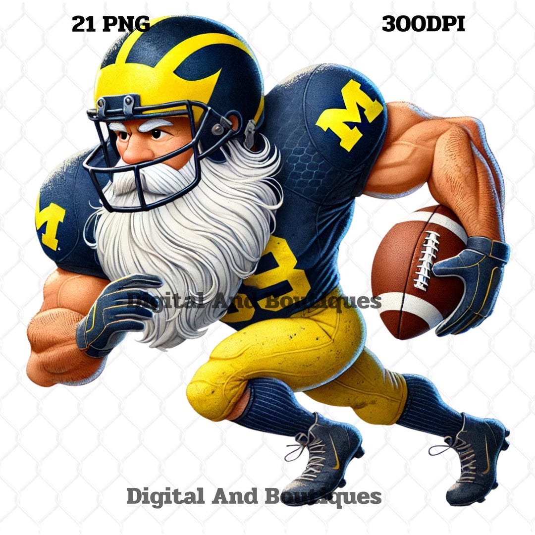 Football Gnome PNG, Football PNG, American Football, Blue and Yellow ...