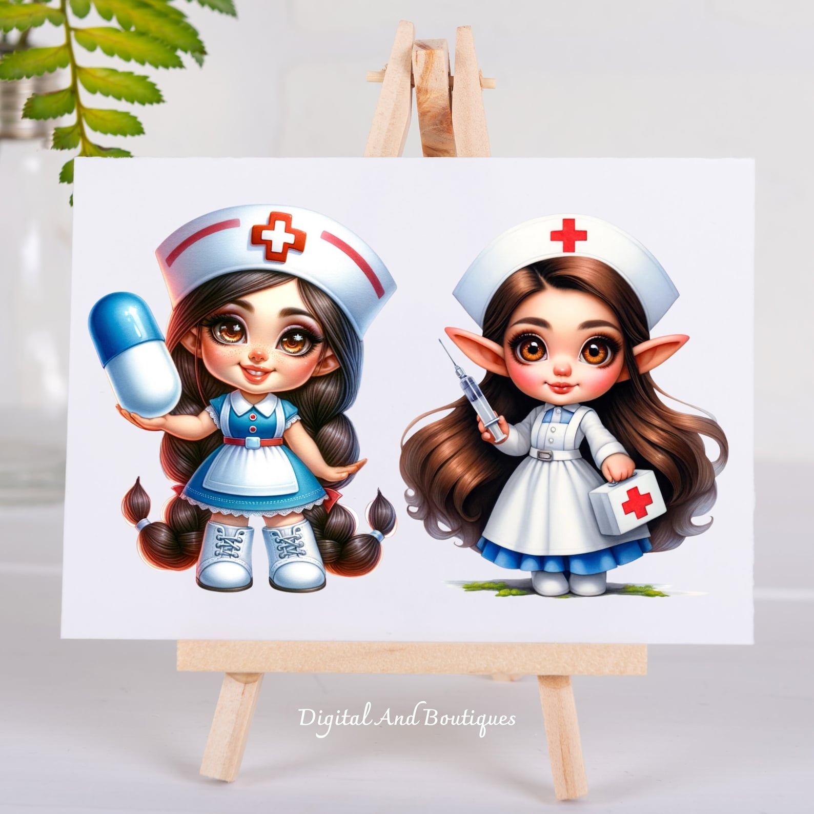 Nurse Gnome Clipart, Healthcare Gnome Clipart, Medical Gnome ...