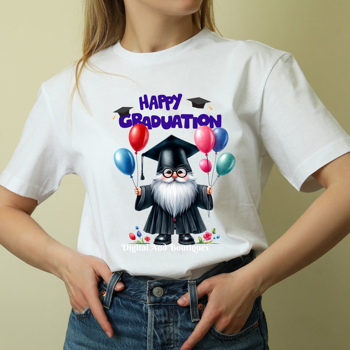 Graduation Gnomes, Graduation Clipart, Graduation Ornament, Gnome ...