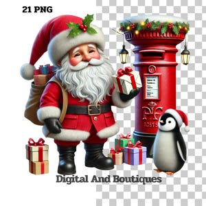 Mail Carrier Gnome PNG, Christmas Gnome, Red Gnome Clipart, Christmas ...
