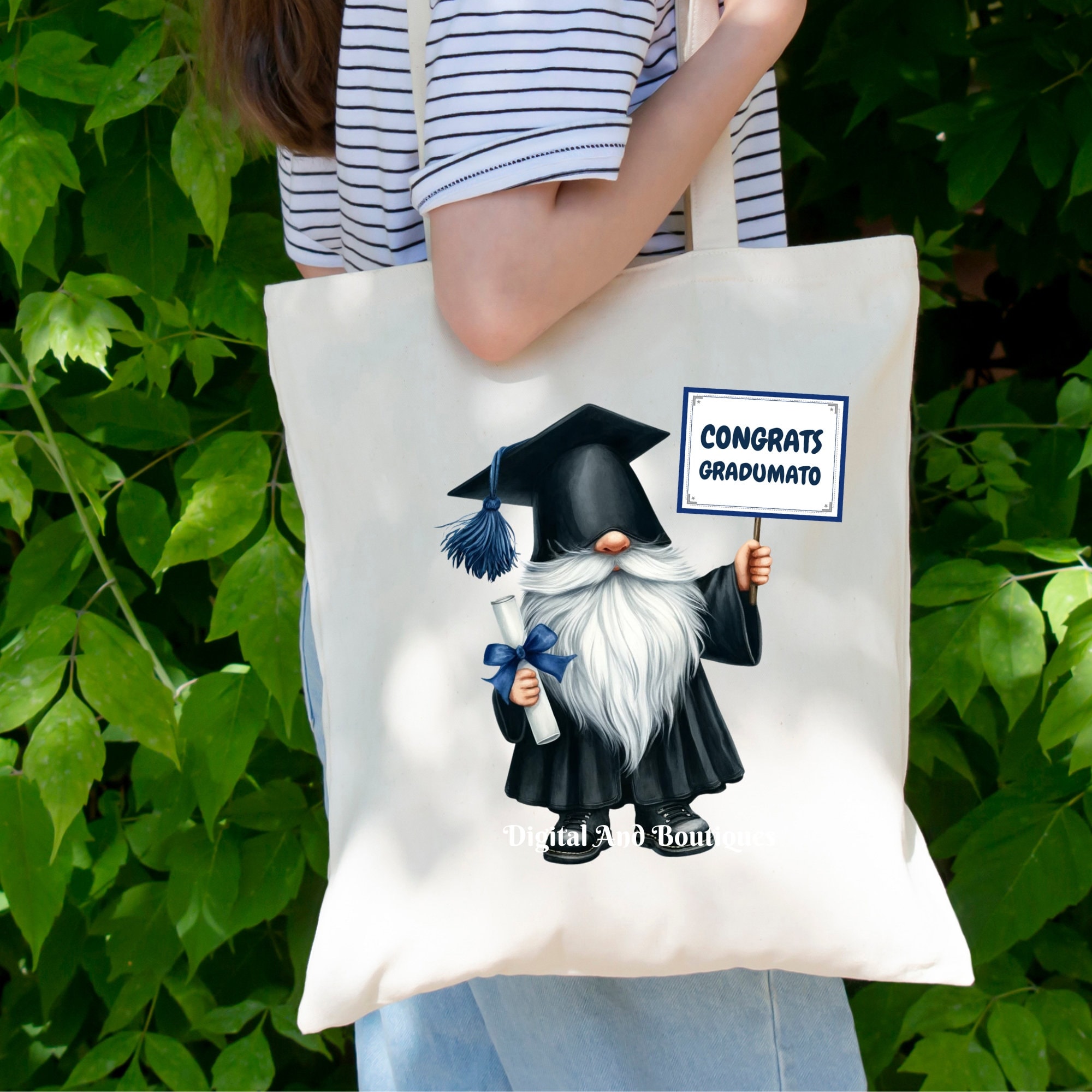 Graduation Gnome, Graduation Clipart, Graduation Ornament, Gnome ...