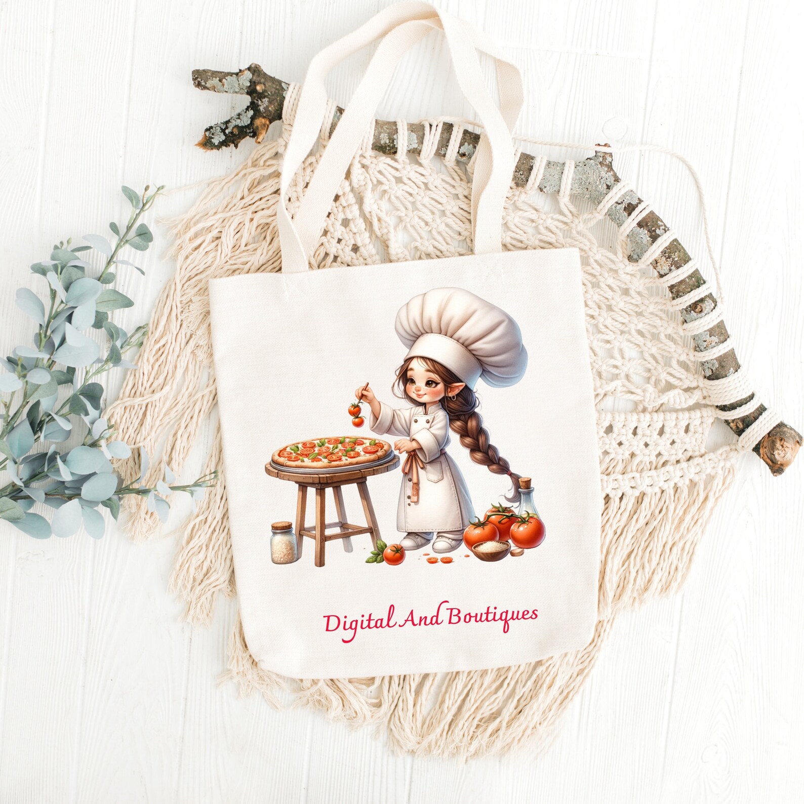 Chef Gnome, Gnome Girl Clipart, Gnome PNG, Chef Clipart, Girl Chef ...