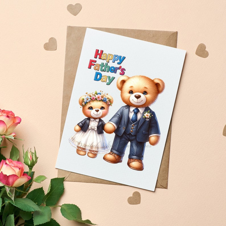 Teddy Bear Clipart, Teddy Bear PNG, Bear Clipart, Watercolor Teddy Bear ...