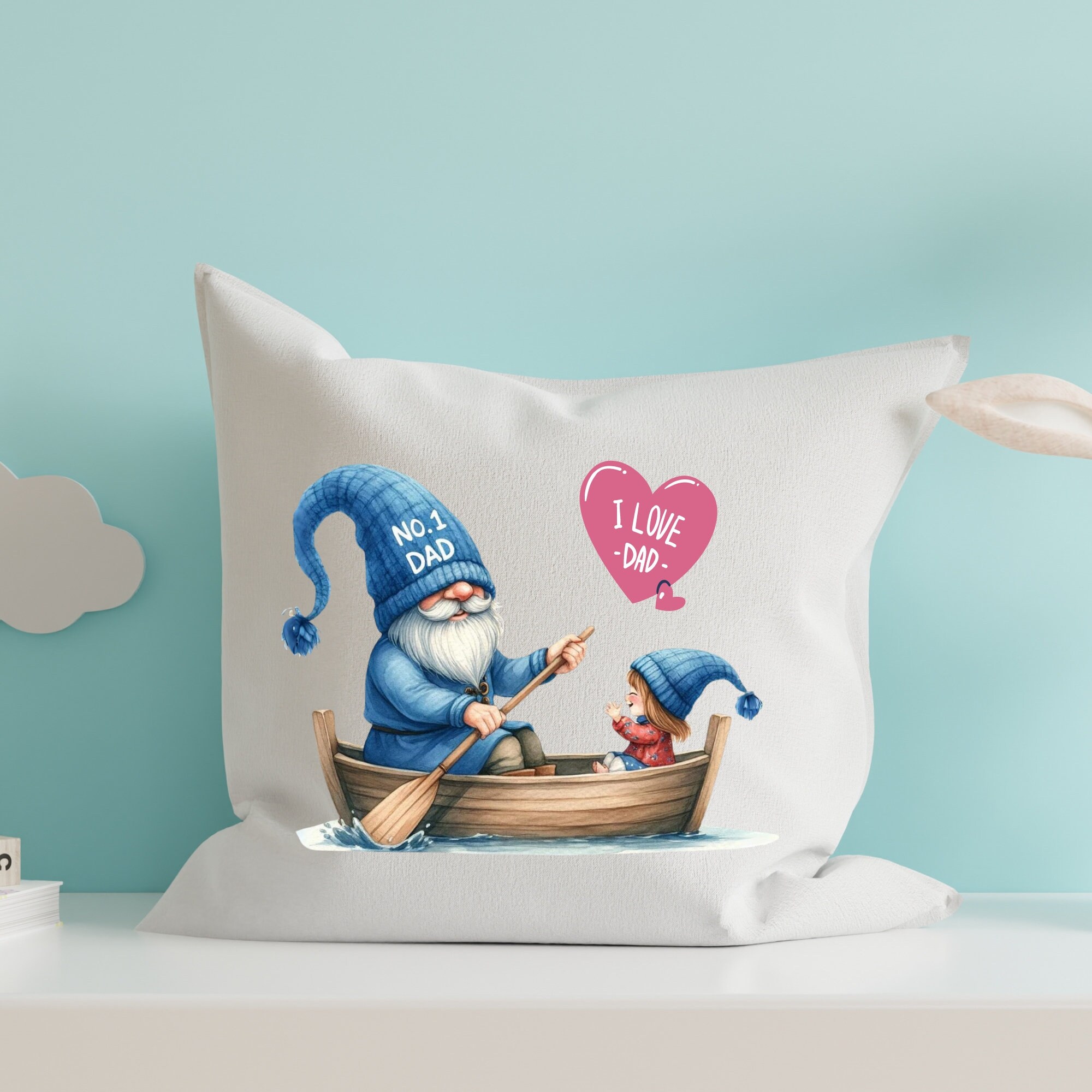 Father's Day, Father Gnome PNG, Father Kids Clipart, Dad Gnome, Father ...