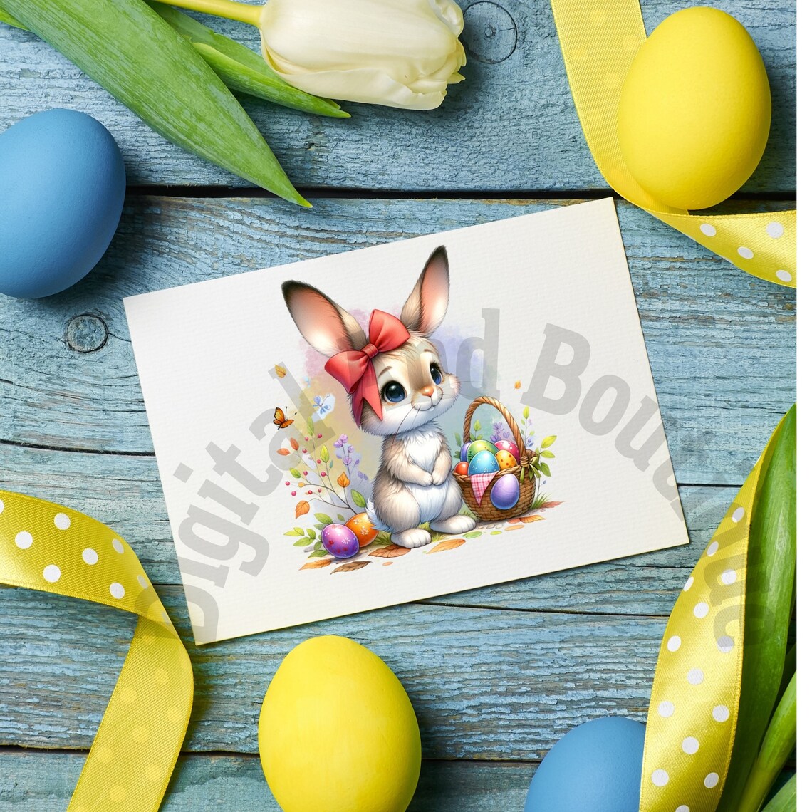 Bunny Easter Clipart, Easter Day, Easter Card, Bunny Easter, Craft ...