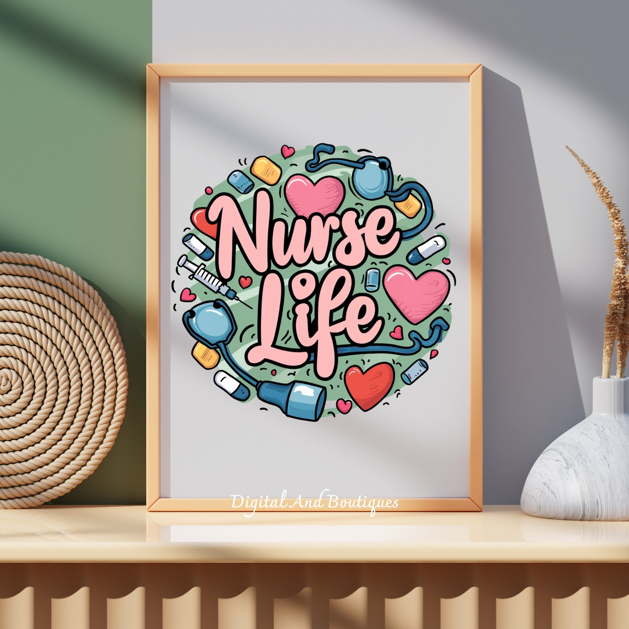 Nurse Font Clipart, Nurse Font Clipart PNG, Font Clipart Bundle, Nurse ...