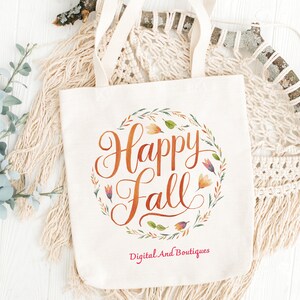Happy Fall Font Clipart, Fall Season Clipart, Font Clipart Bundle, Font ...
