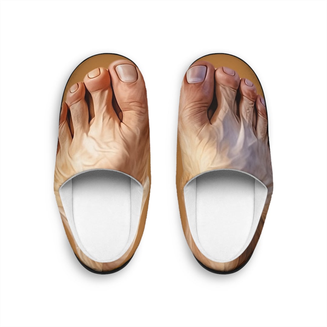 Big Ugly Feet Slippers, for Men or Teens, Indoor - Etsy
