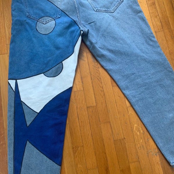 Custom Jeans - Etsy