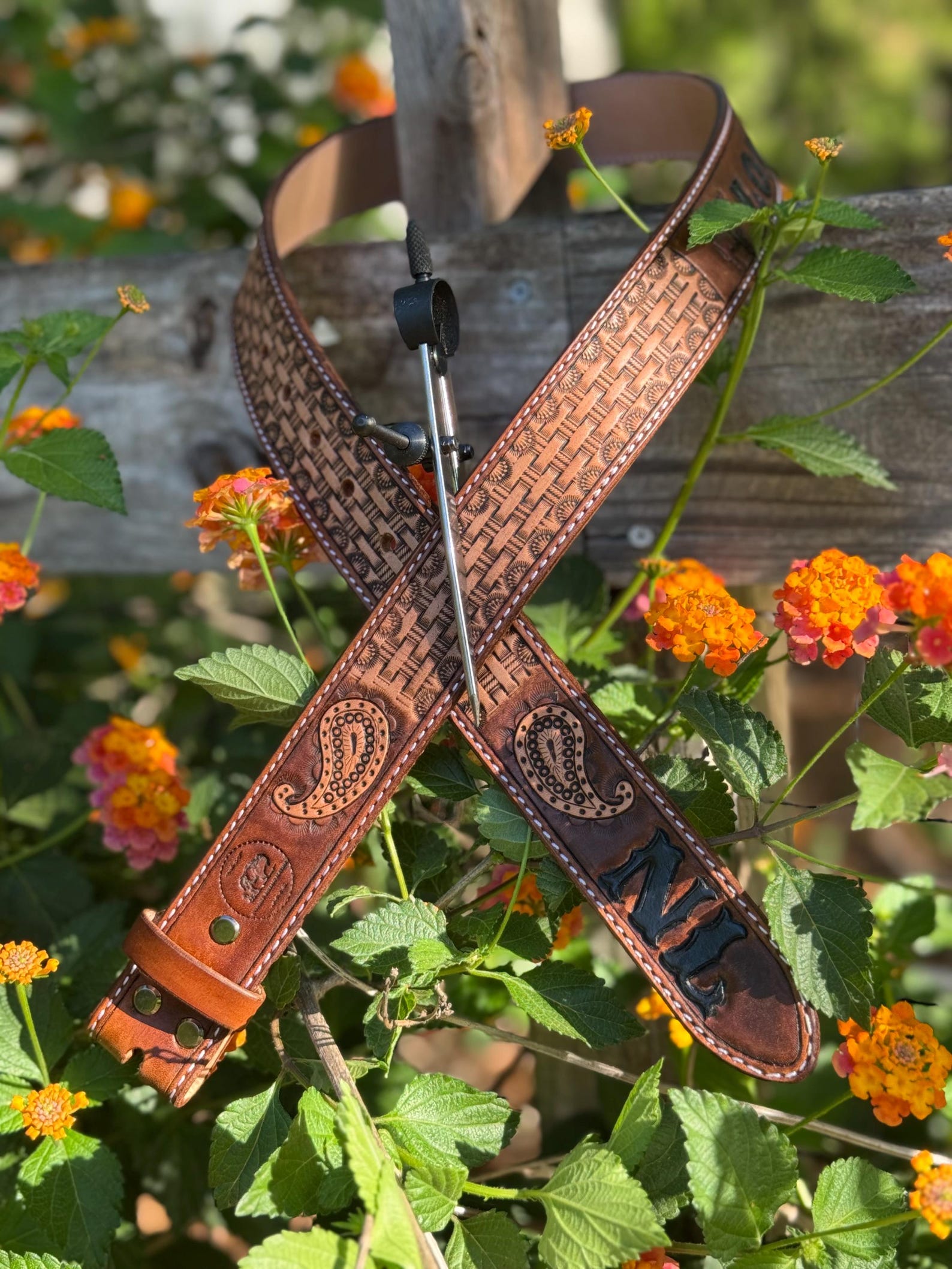 Customizable Tooled Leather Belts - Etsy