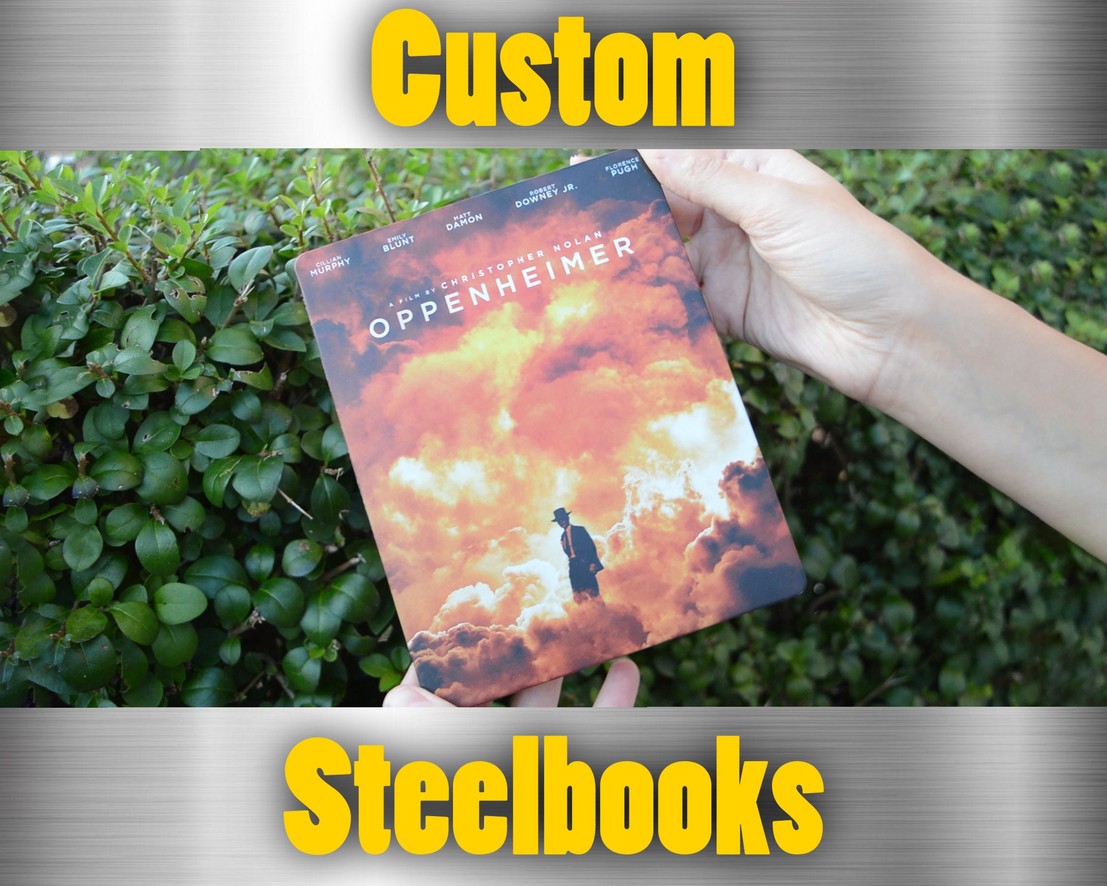 Custom Blu-ray/game Steelbook - Etsy