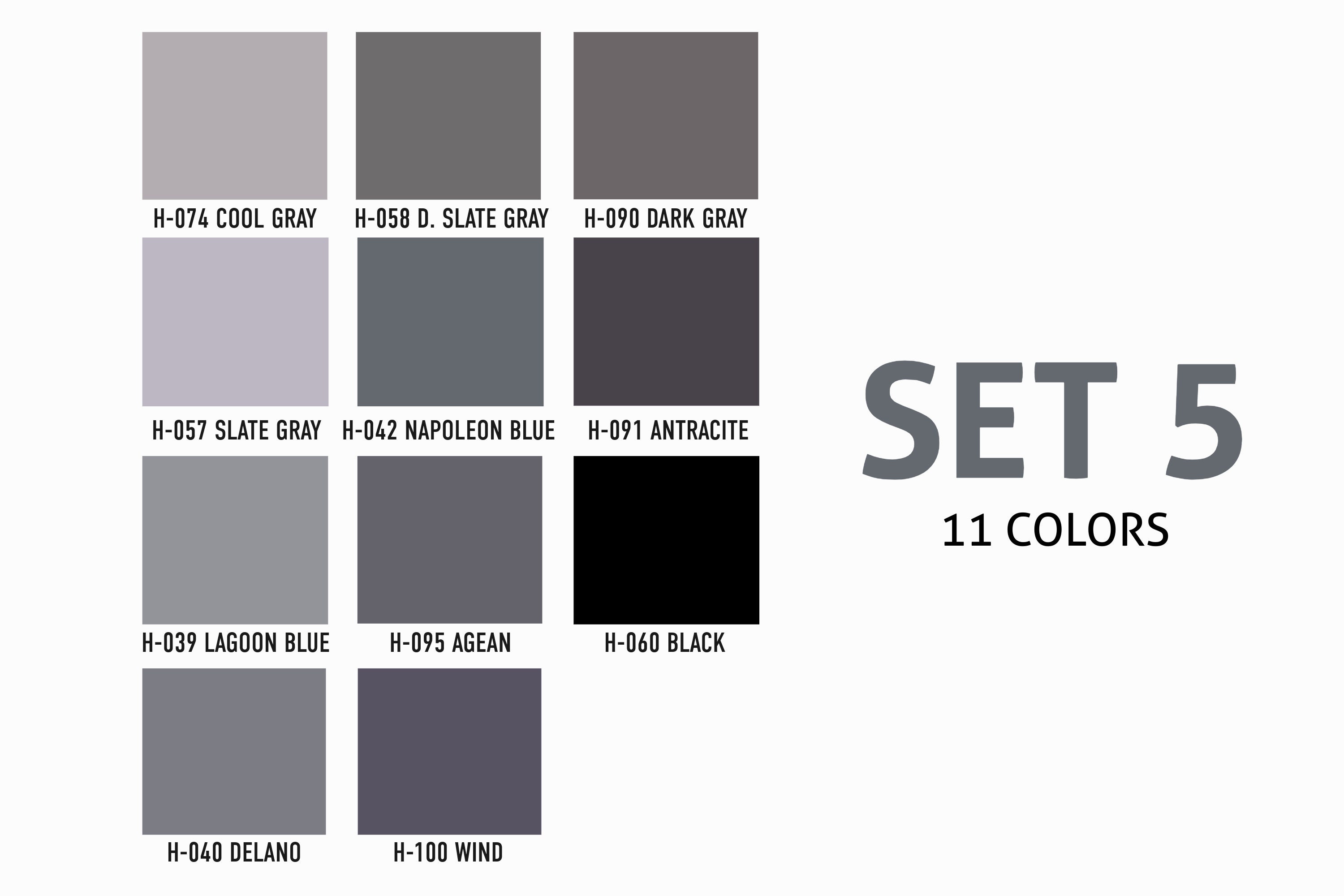 Hybrid Acrylic Paint SET - 115 Colors - Multisurface Paint - Paint for ...