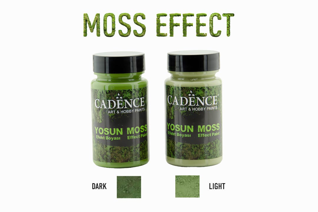 Moss Effect Paint - 3 OZ / 90ML - Moss Texture - Etsy