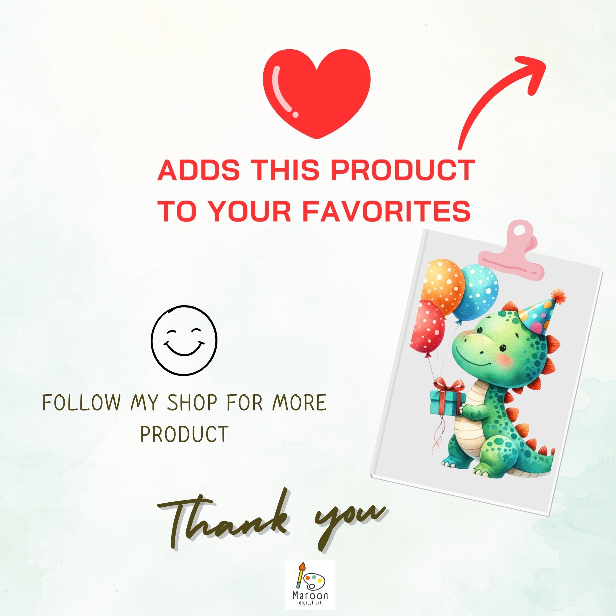 Watercolor Dinosaur Birthday Party Clipart, Dino Party Extravaganza ...