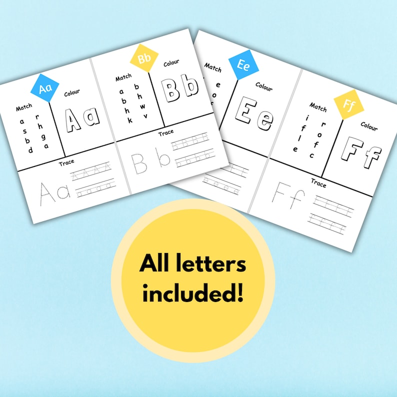 Letter of the Day Activity Worksheet | Letter of the Week Activity ...
