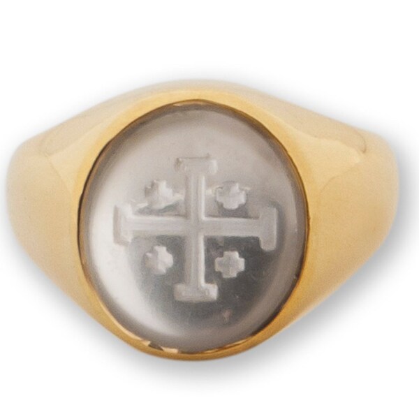 Cross Ring - Etsy