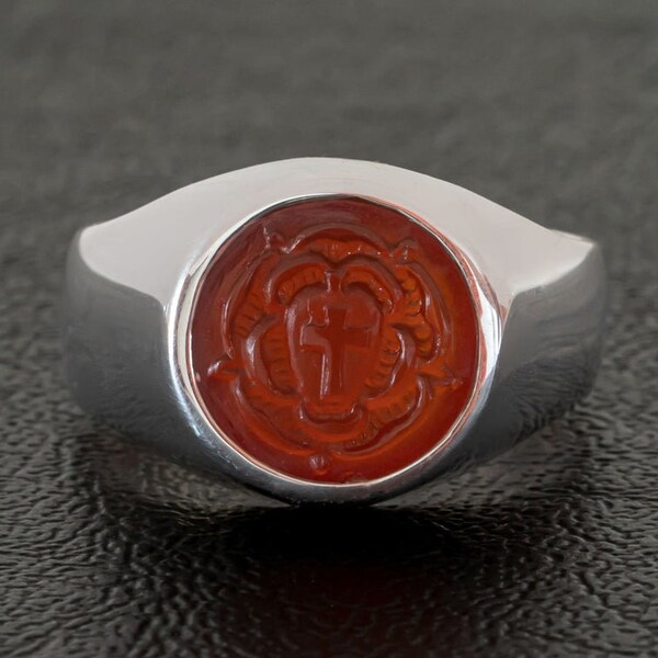 Rosicrucian Ring - Etsy