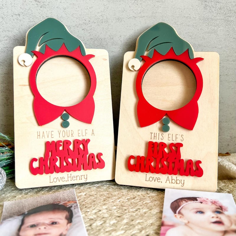 Elf Photo Frame - Etsy