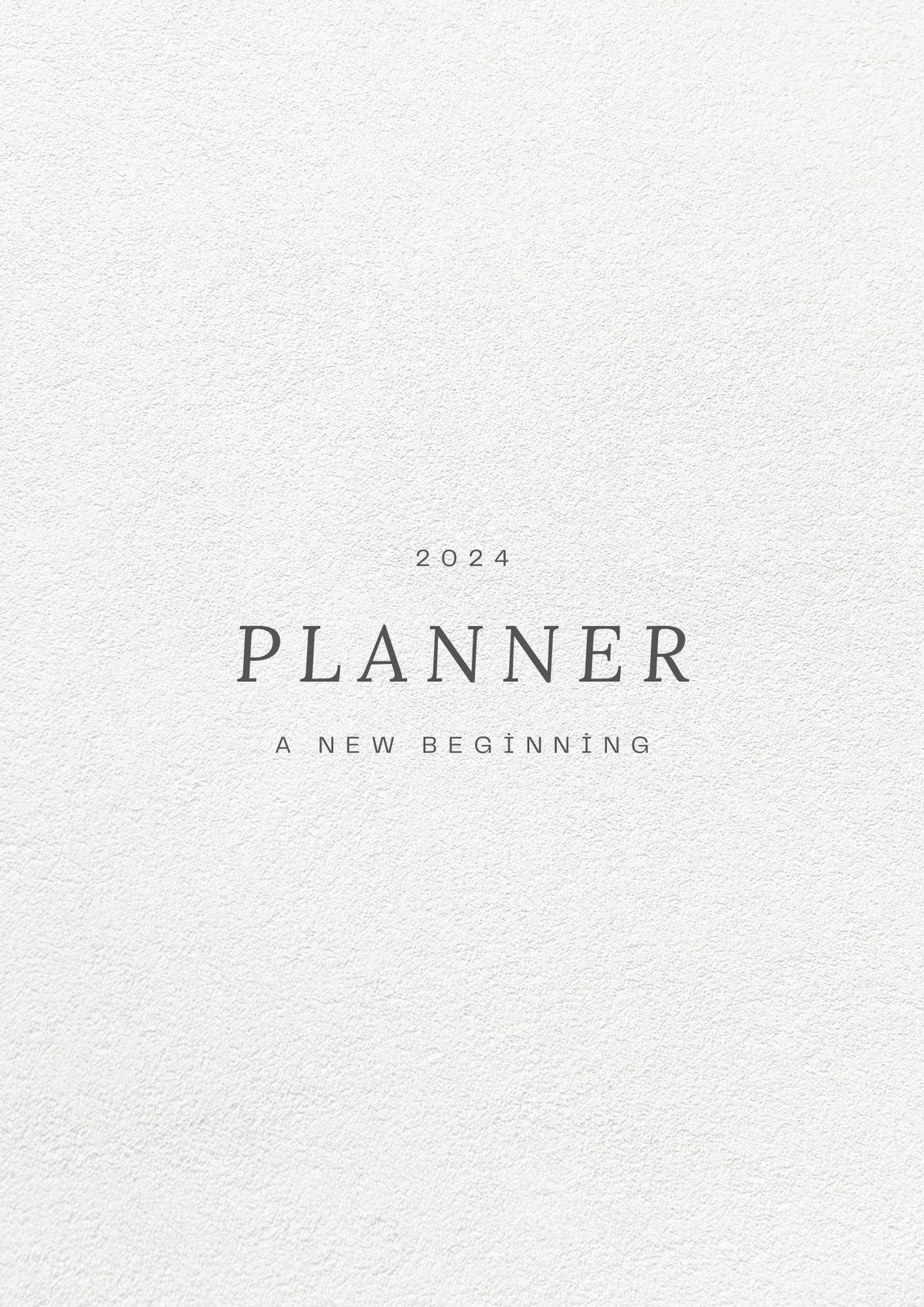 2024 Monthly Planner Printable - Etsy