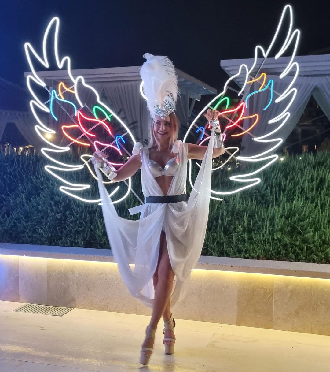 LED Lİght up Wings Costume - Etsy