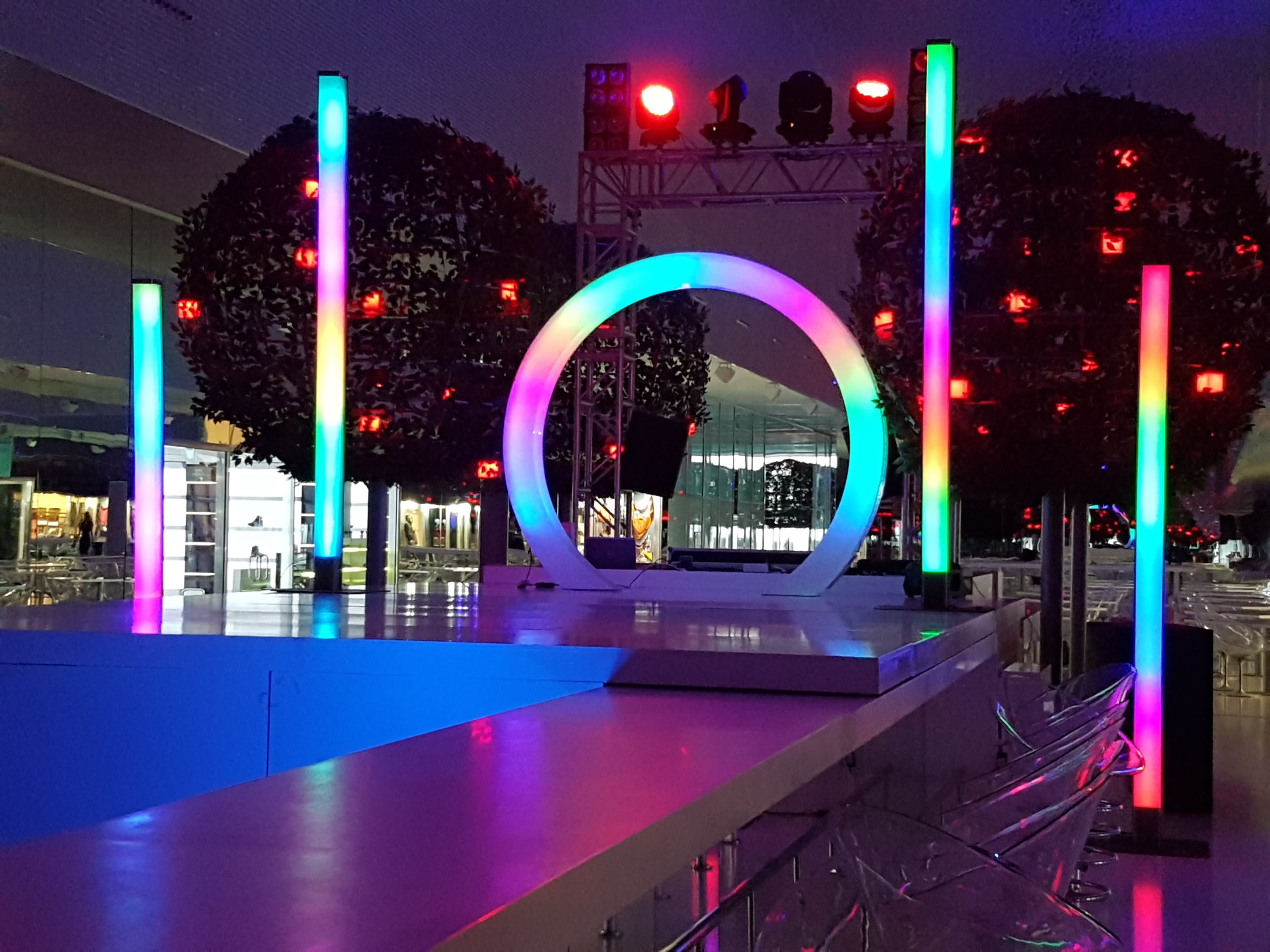 Led Stargate Arch, Tube, Archway Decor, for Special Events, Exhibit ...