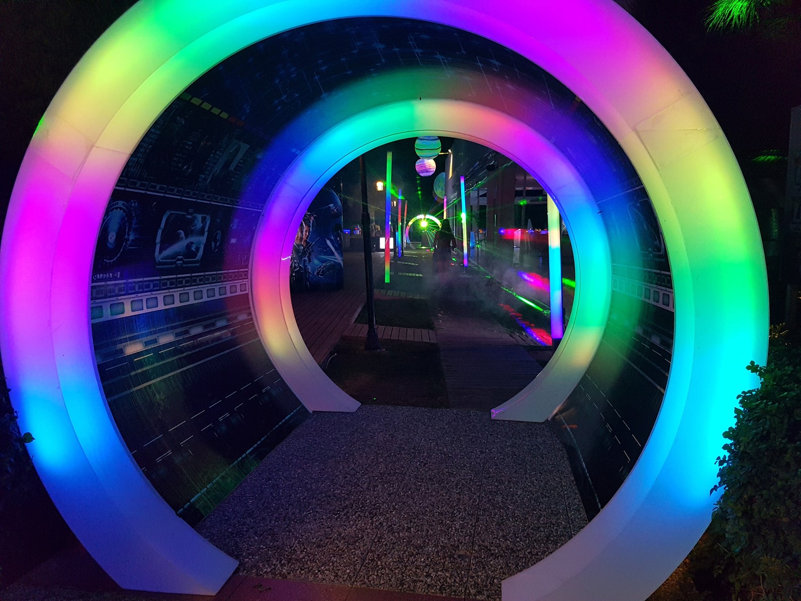 Led Stargate Arch, Tube, Archway Decor, for Special Events, Exhibit ...