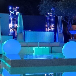 DJ Booth Programable Text Abstract Video Effects, Foldable, Adjustable ...