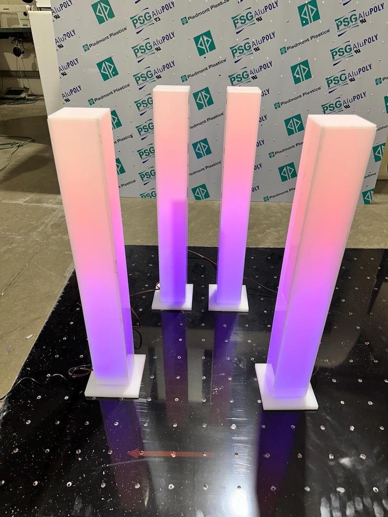 Led Equalizer Tubes 1 Set (4 Pieces) for Home Venue Bar Cafe Club and ...