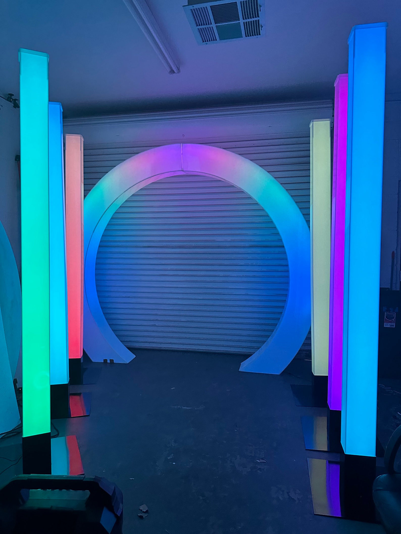 Led Stargate Arch, Tube, Archway Decor, for Special Events, Exhibit ...