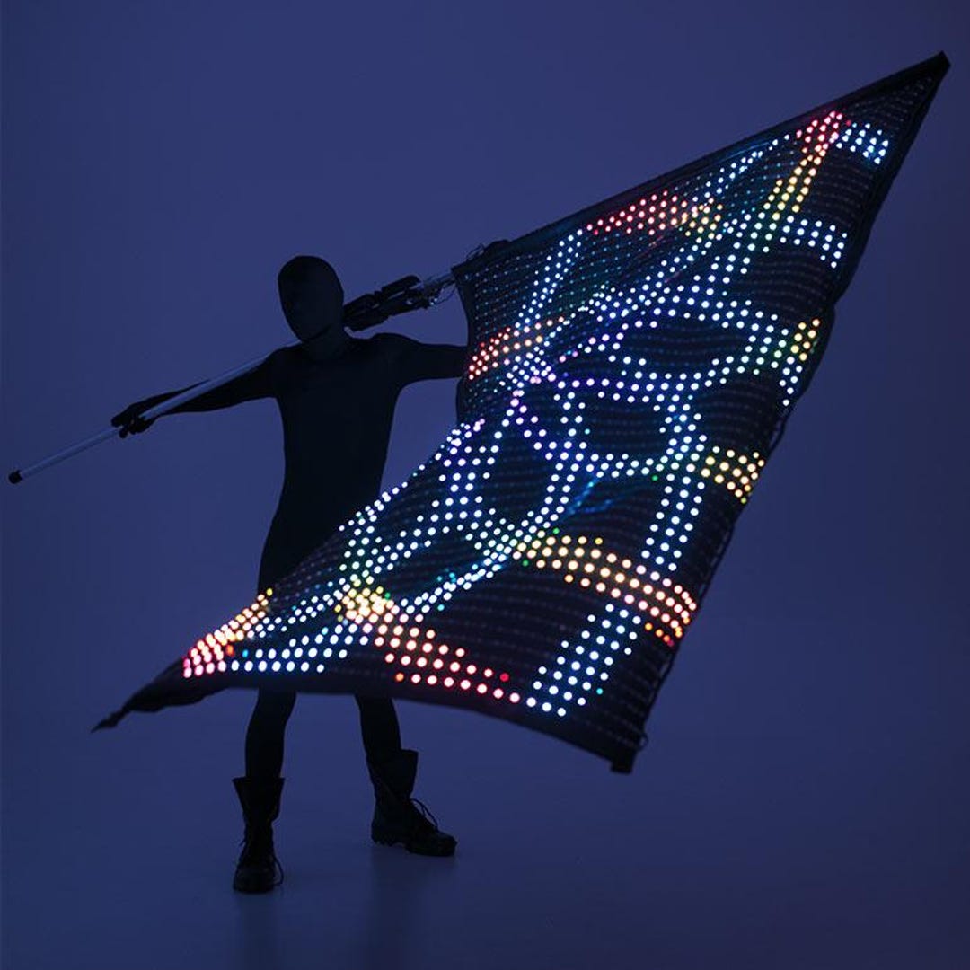 Smart LED Programable Flag Both Side Visible Billboard Sign - Etsy