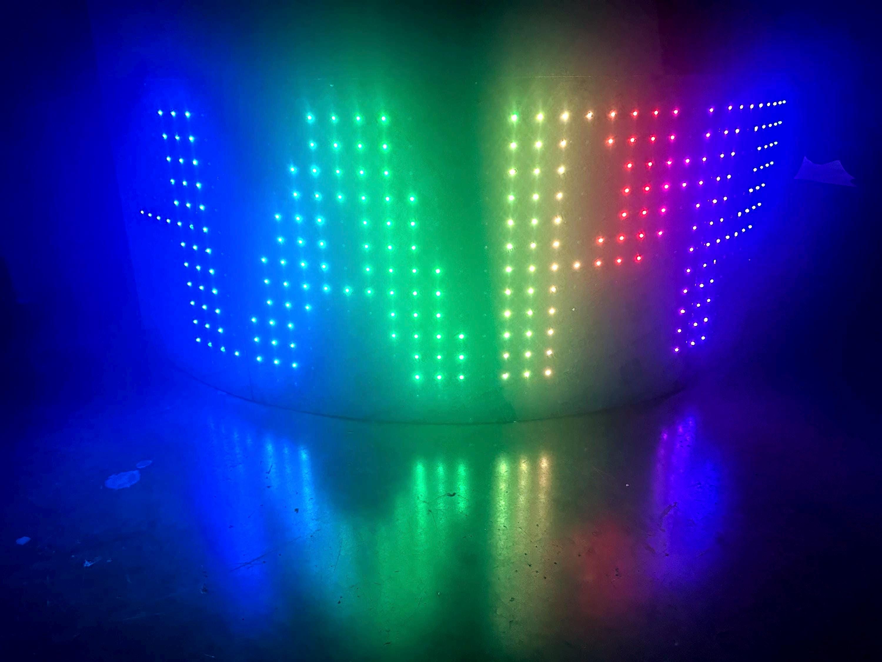 DJ Booth, Facade, LED Equalizer Panel Sound-activated - Etsy