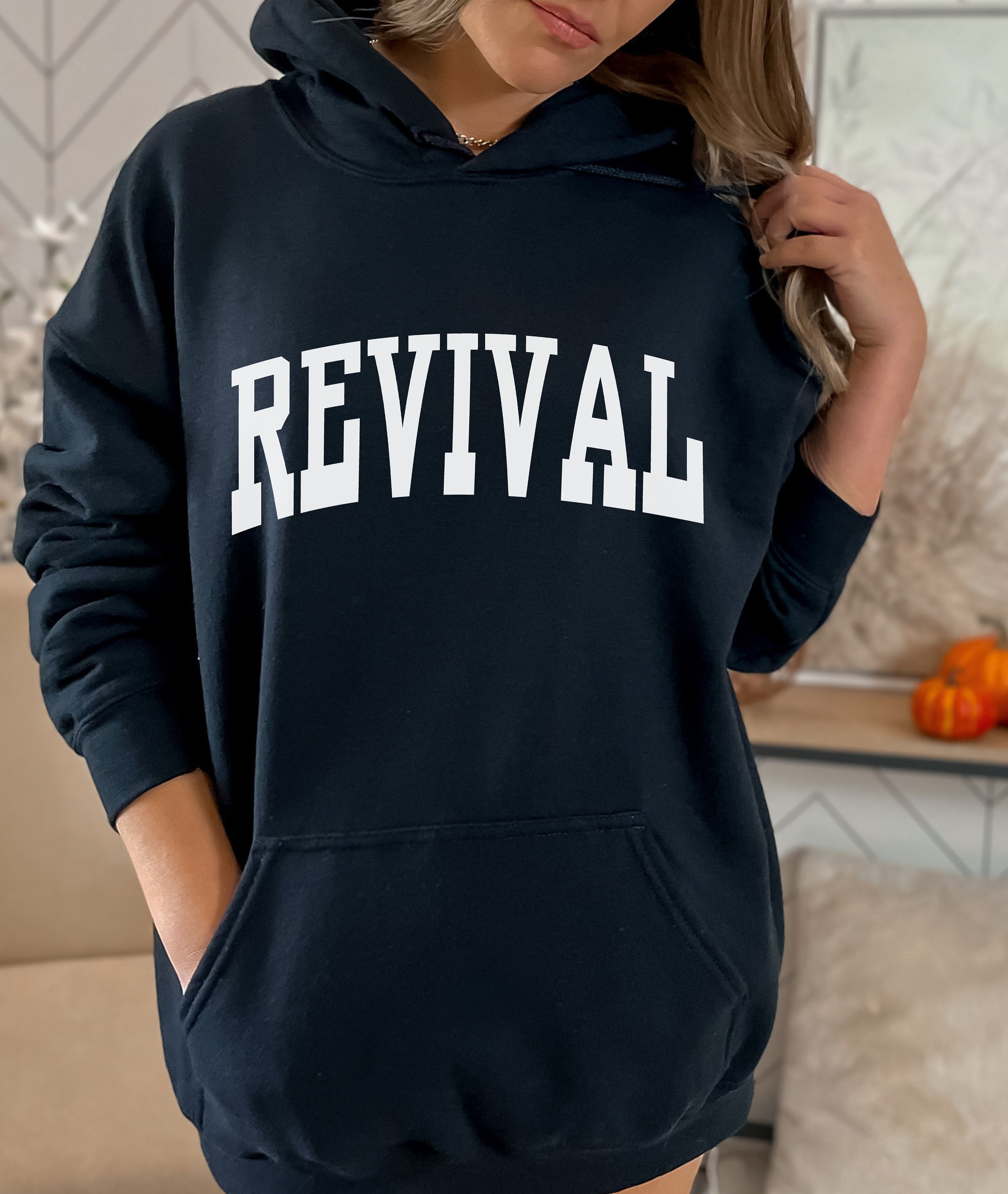 Revival Sweatshirt Spiritual Hoodie Christian Hoodie Faith Based Shirt ...