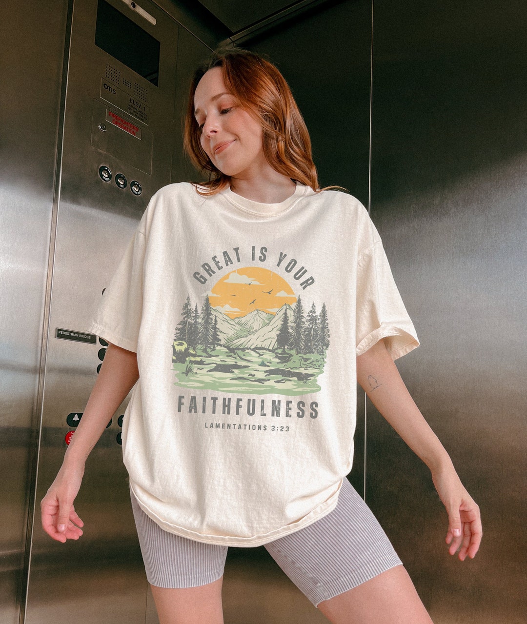Great is Your Faithfulness Boho Christian Tshirt Comfort Colors ...