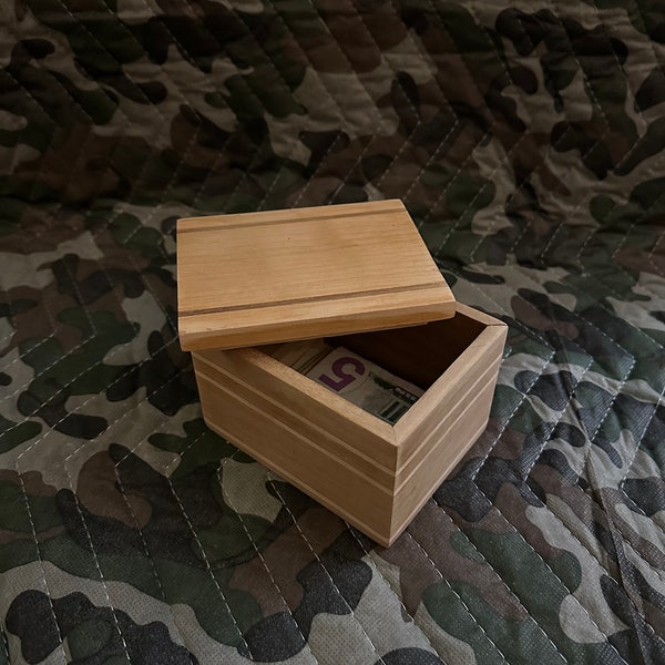 False Bottom Box - Etsy