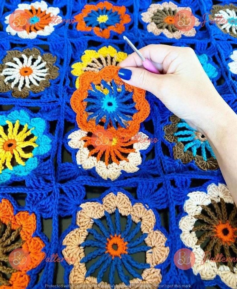 Spring Cardigan Motif Crochet Pattern – Beginner Friendly, Detailed ...